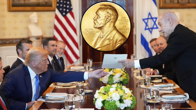 After Pakistan, now Israel recommends Trump for the Nobel Peace Prize ...