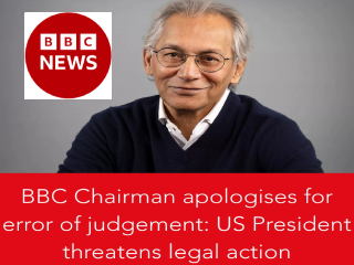 BBC apologises for defaming US President Donald Trump - Sanatan Prabhat